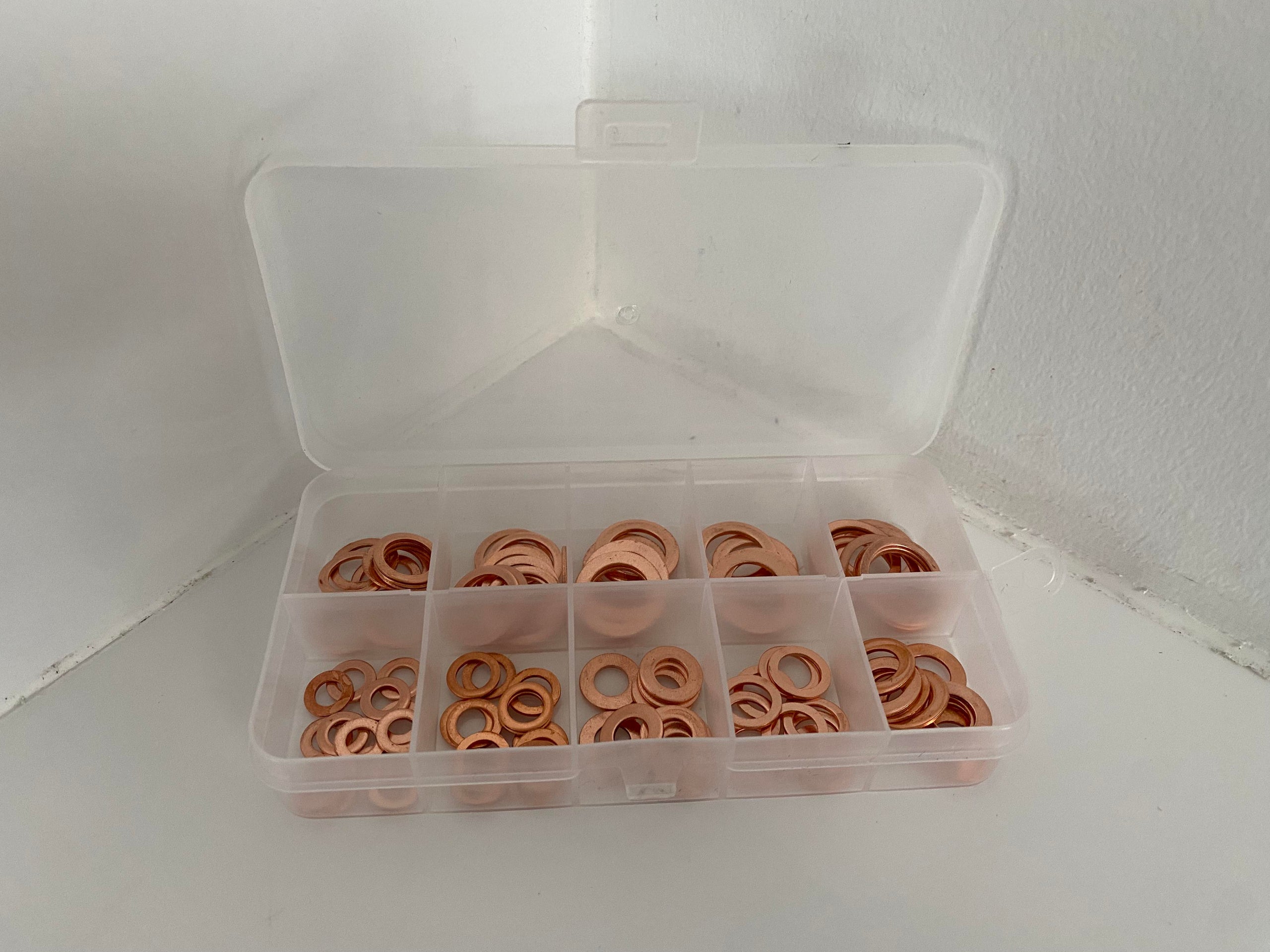 Copper Sump Plug Washers - 100pc | JESS' BETTER PARTS