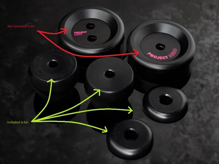 Project Aero JZX Diff Cradle Bushes - Front Bushes Only | JESS' BETTER ...