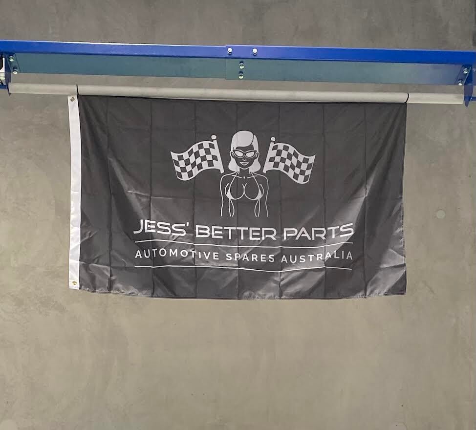 Workshop Flag - 90x150 | JESS' BETTER PARTS